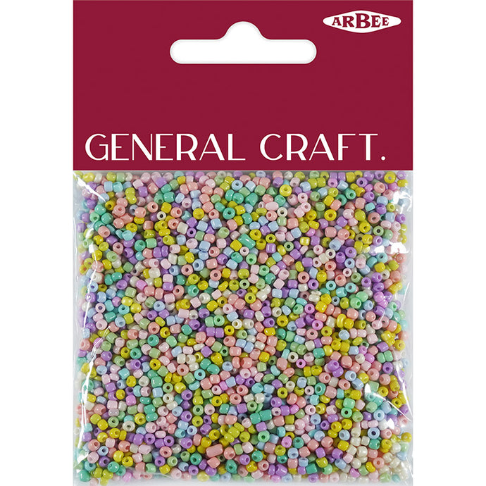 SEED BD 2MM PASTEL MIX 50G – Arbee Craft