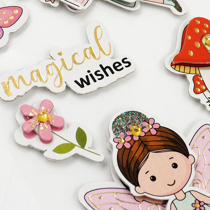 JENNI B STICKER MAGICAL FAIRIES 12PC – Arbee Craft