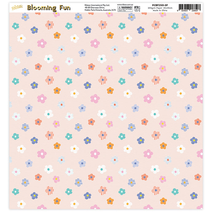 BLOOMING FUN LOOSE PAPER 01 – Arbee Craft